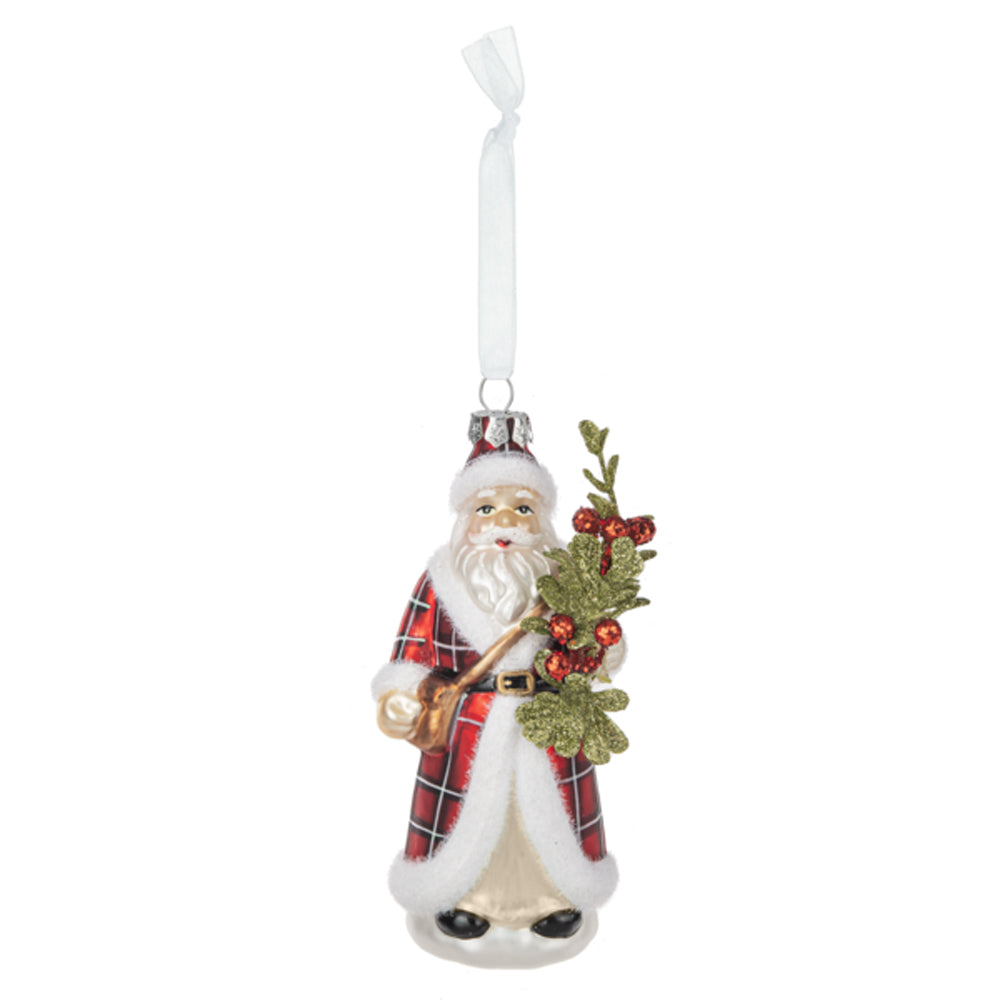 Vintage Glass St. Nicholas Ornament | Jubilee Gift Shop