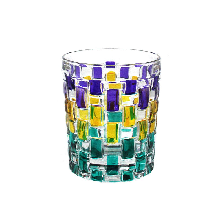 Mardi Gras Bassanove Whiskey/Double Old Fashioned | Jubilee Gift Shop