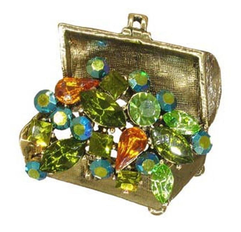 Treasure Chest Pin/Pendant | Jubilee Gift Shop