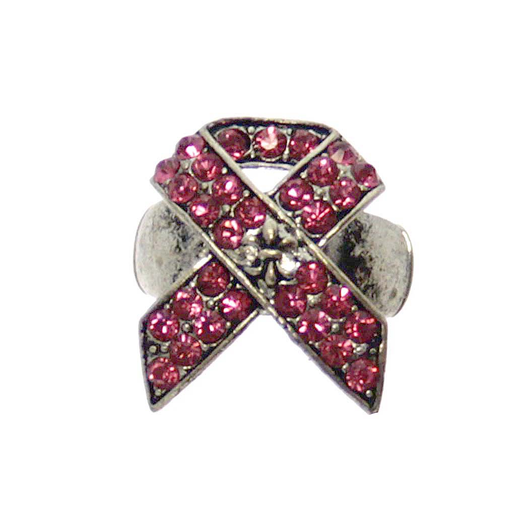 Pink Ribbon Ring | Jubilee Gift Shop
