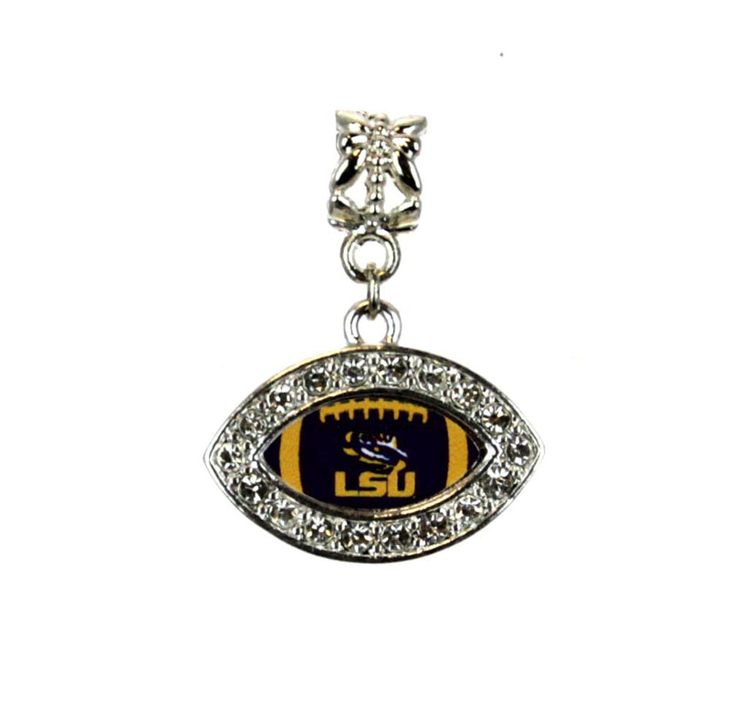 LSU Pendant Football | Jubilee Gift Shop