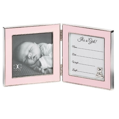 Girl Baby Frame, (Hinged) | Jubilee Gift Shop