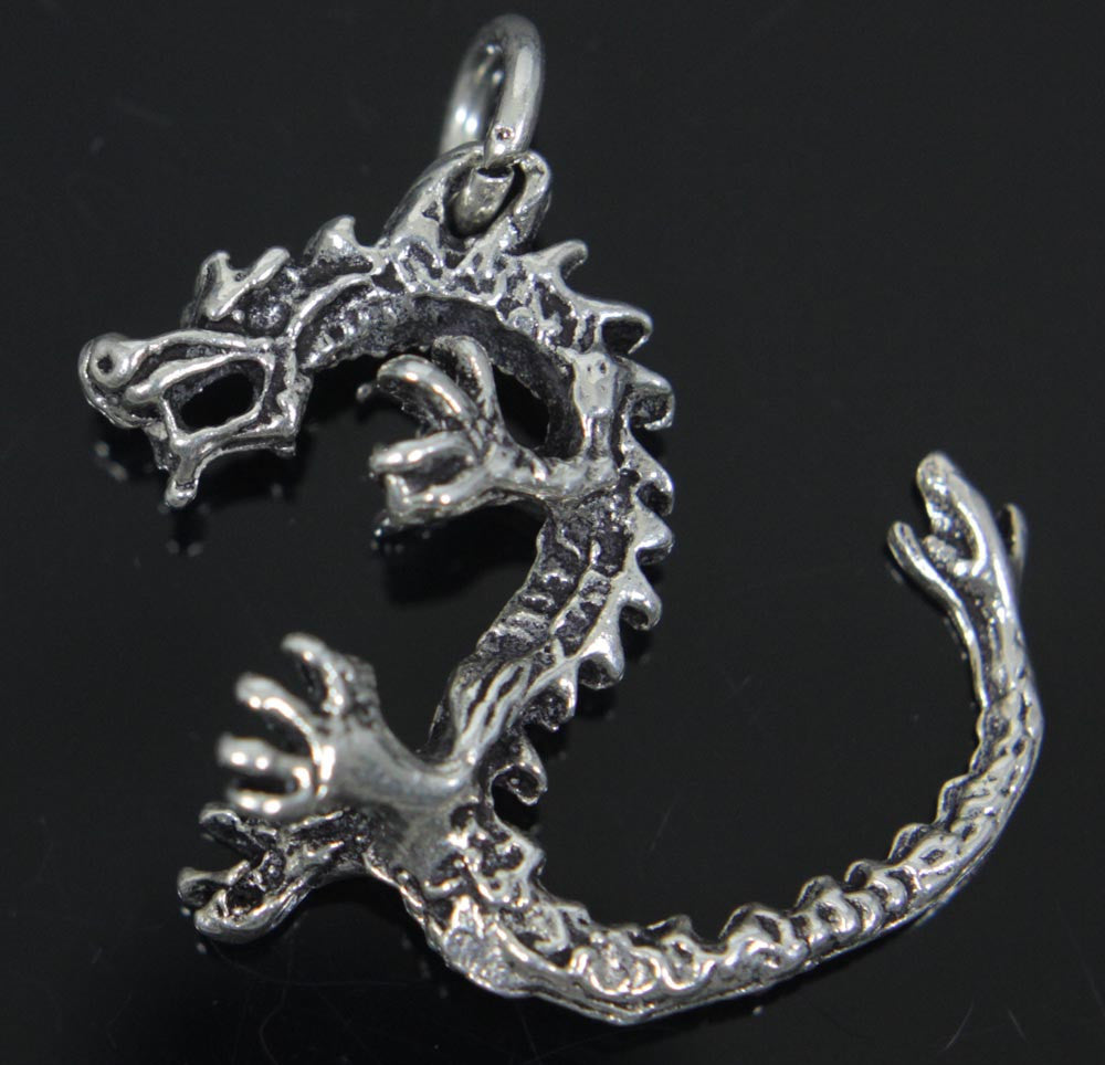 Dragon Pendant, Sterling Silver | Jubilee Gift Shop