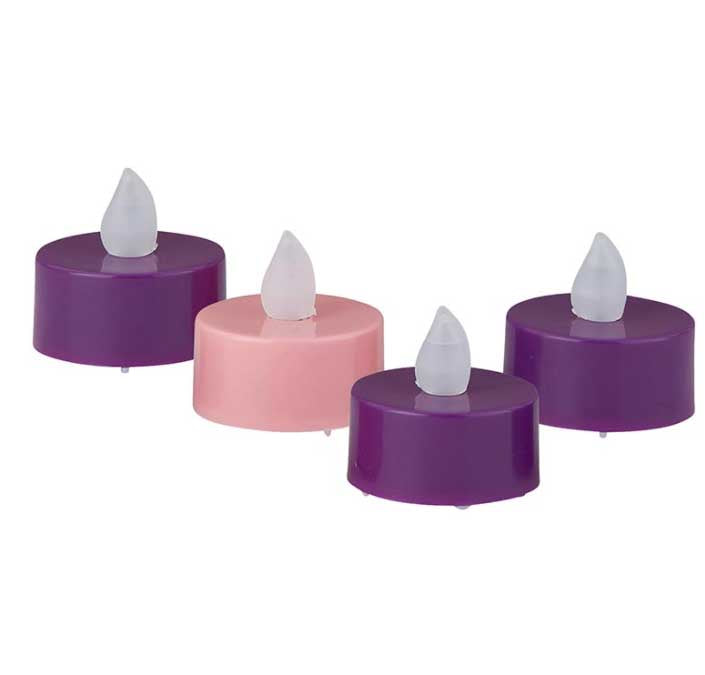 Advent Tea lights 4pc | Jubilee Gift Shop