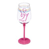 Color Changing Wine Glass, 21st | Jubilee Gift Shop