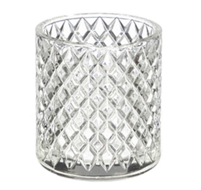 Glass Whiskey Five Piece Set, Diamond Pattern | Jubilee Gift Shop