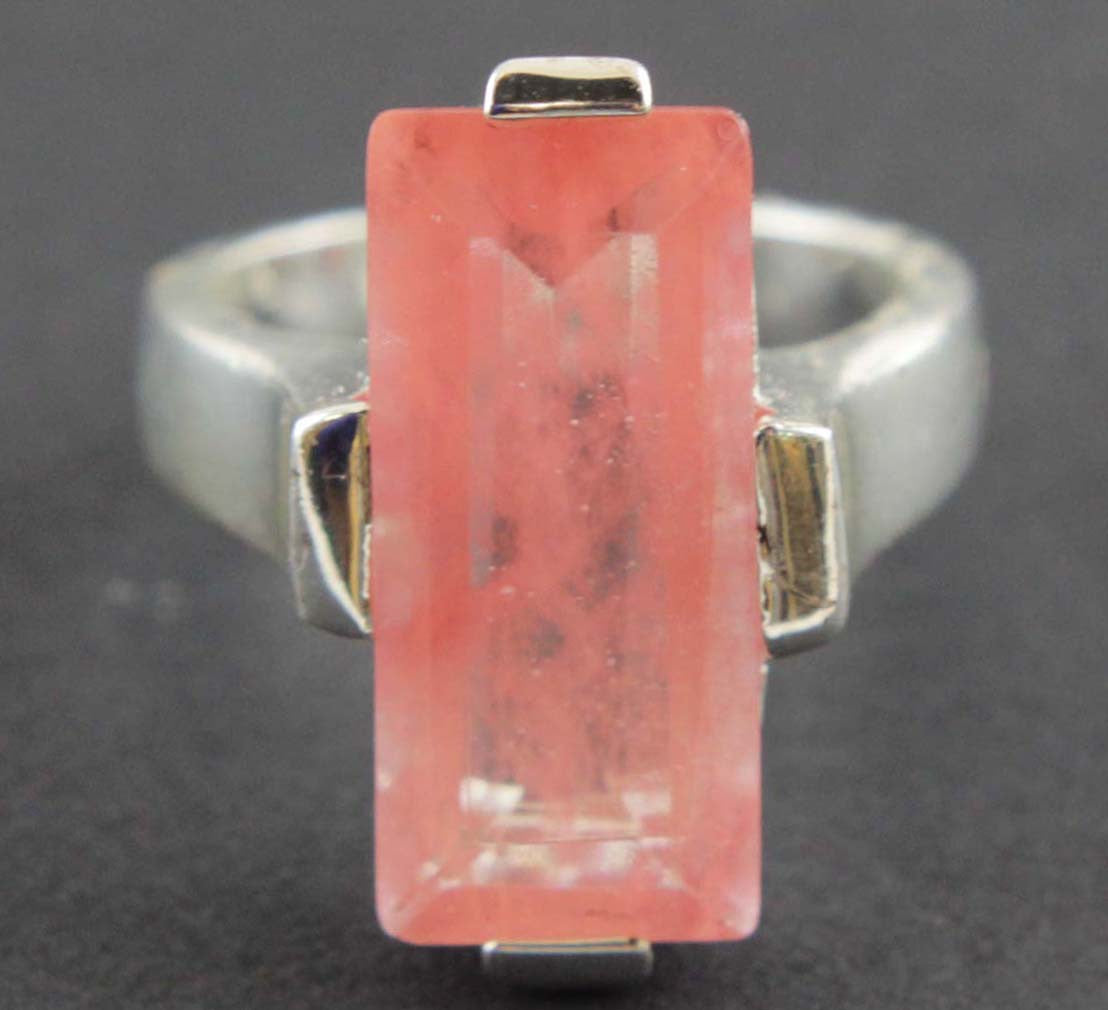 Sterling Silver Cherry Quartz Ring Size 6 | Jubilee Gift Shop