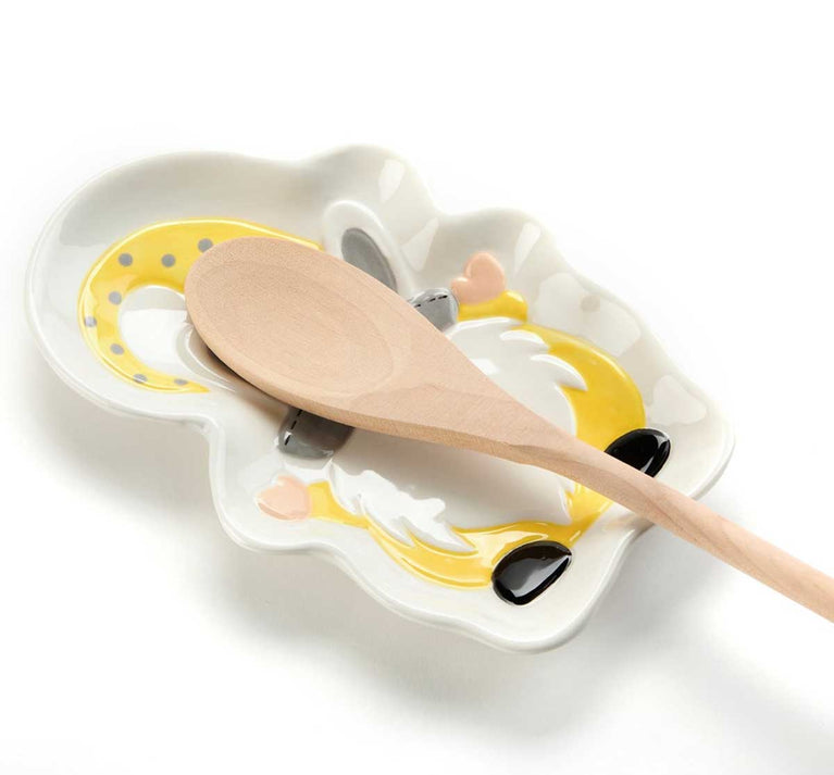 Embossed Bunny Gnome Spoon Rest | Jubilee Gift Shop