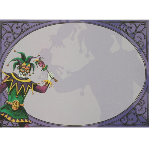 Mardi Gras Jester Invitation | Jubilee Gift Shop
