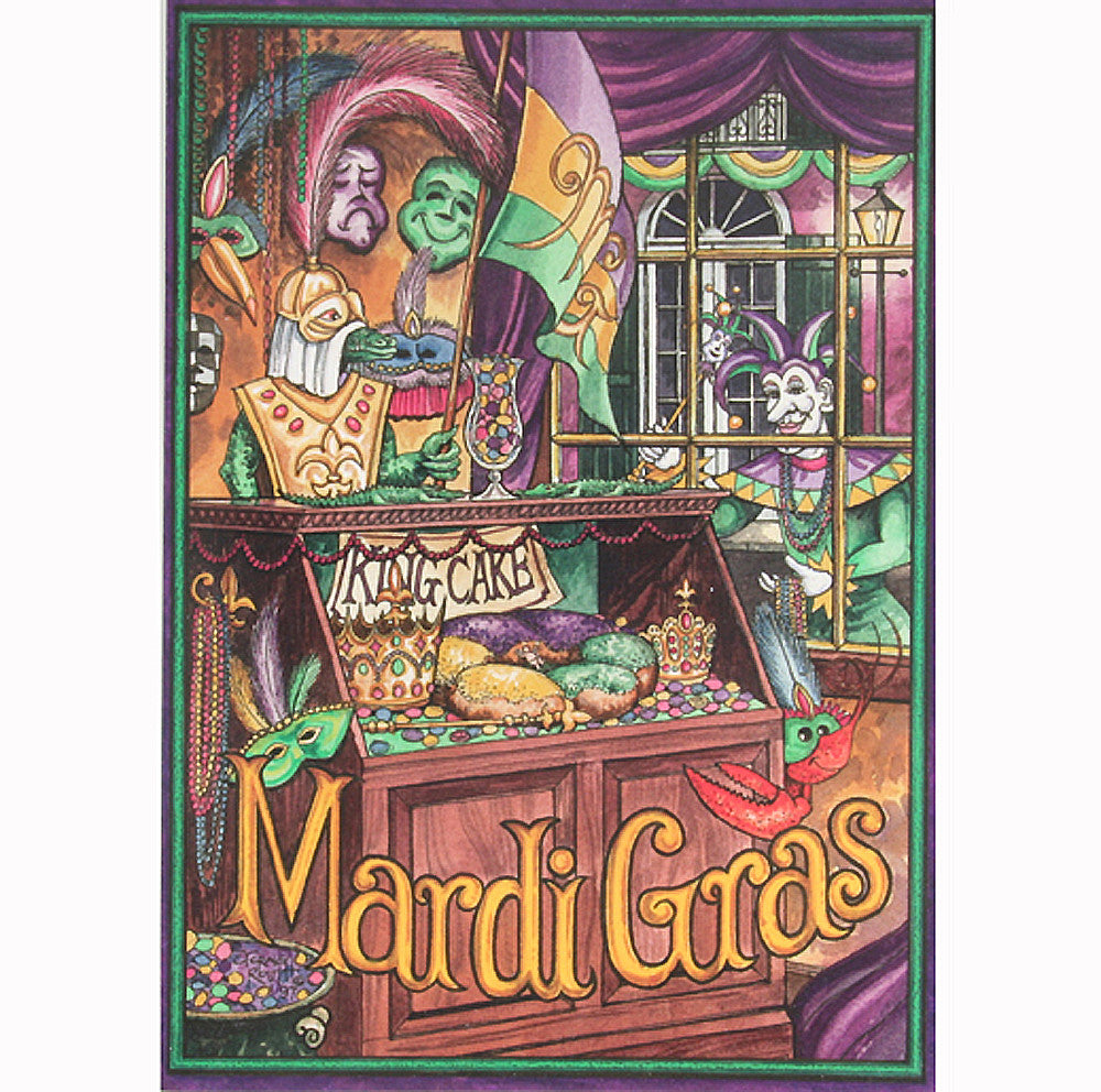 King Cake with Jester | Jubilee Gift Shop