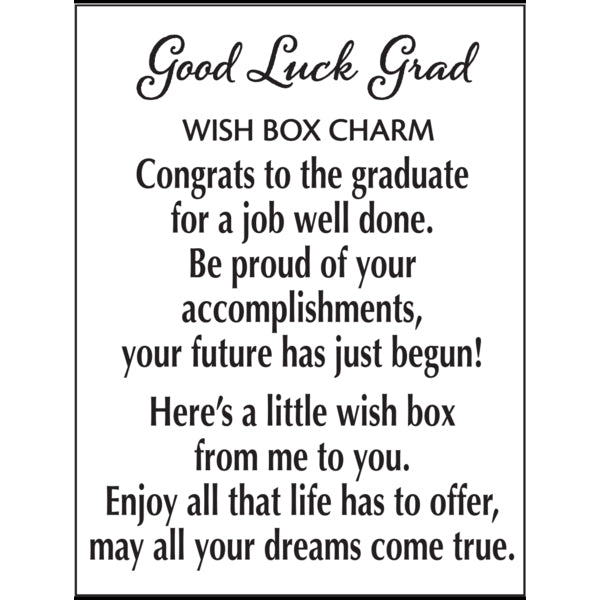 Good Luck Grad Charms | Jubilee Gift Shop