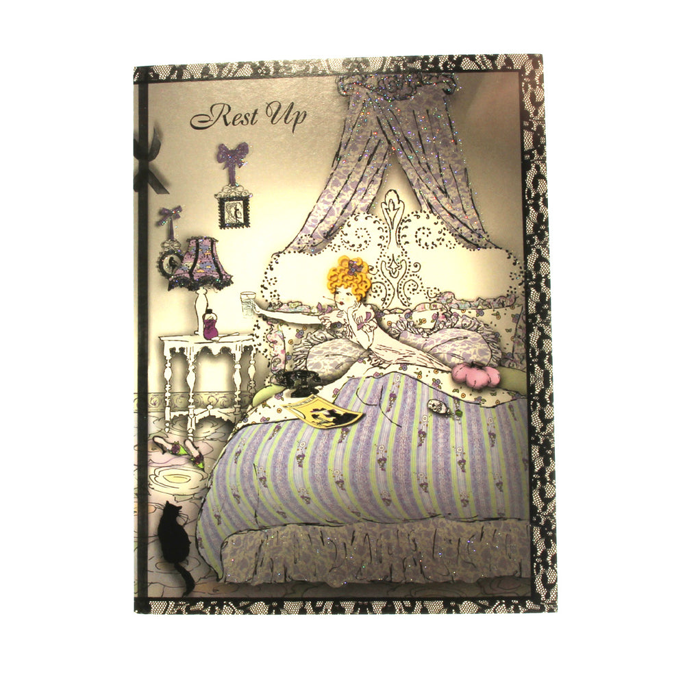 Get Well Card: Rest Up, Frou-Frou | Jubilee Gift Shop