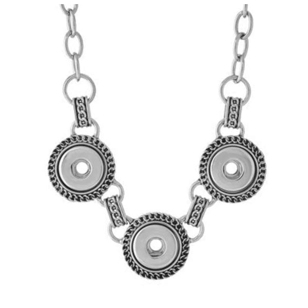 Petite Ginger Snaps Necklace 3 Snap Chain | Jubilee Gift Shop