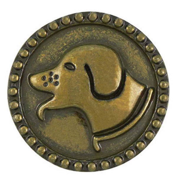 Ginger Snaps Hound Dog Snap-Antique Brass | Jubilee Gift Shop