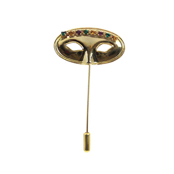Hat Pin Mask with Crystals | Jubilee Gift Shop