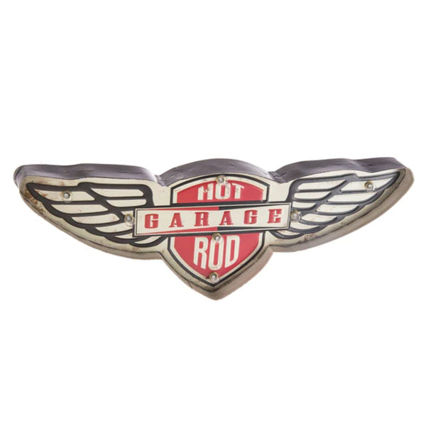 LED Light up Sign - Hot Rod Garage | Jubilee Gift Shop