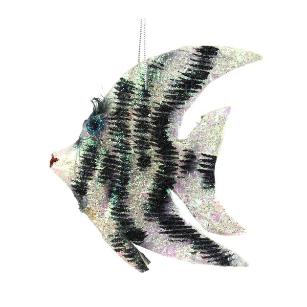 Angel Fish Ornament - White | Jubilee Gift Shop