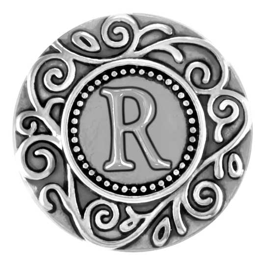 Ginger Snaps Filigree R Snap | Jubilee Gift Shop