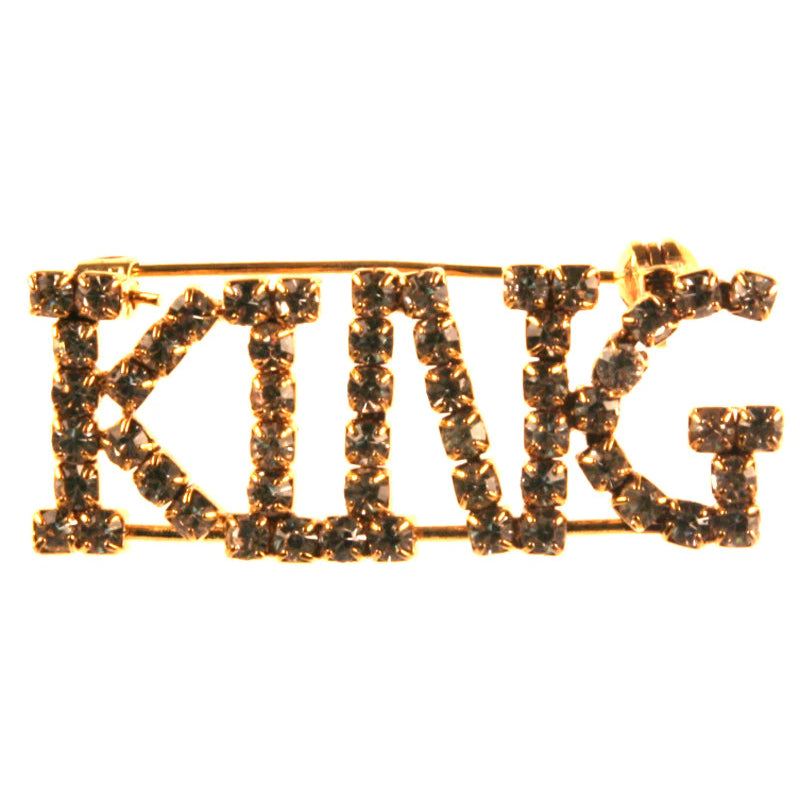 King Rhinestone Pin | Jubilee Gift Shop